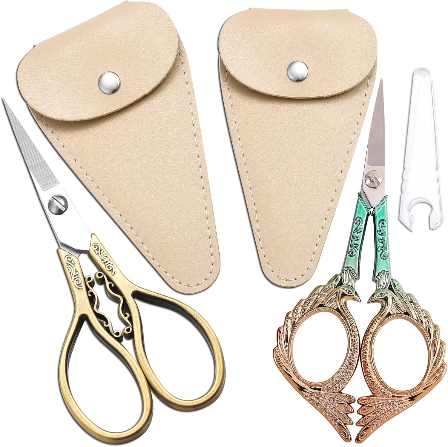 Amazon.com: HITOPTY 4.3in Small Embroidery Scissors and 5in Little ...