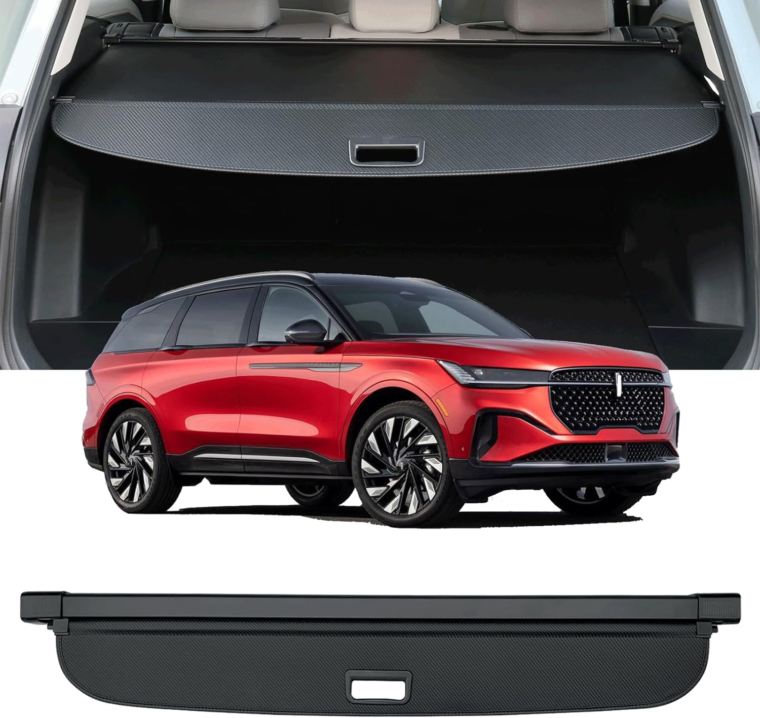 Amazon.com: Cargo Cover Compatible with 2024 2025 2026 Lincoln Nautilus ...