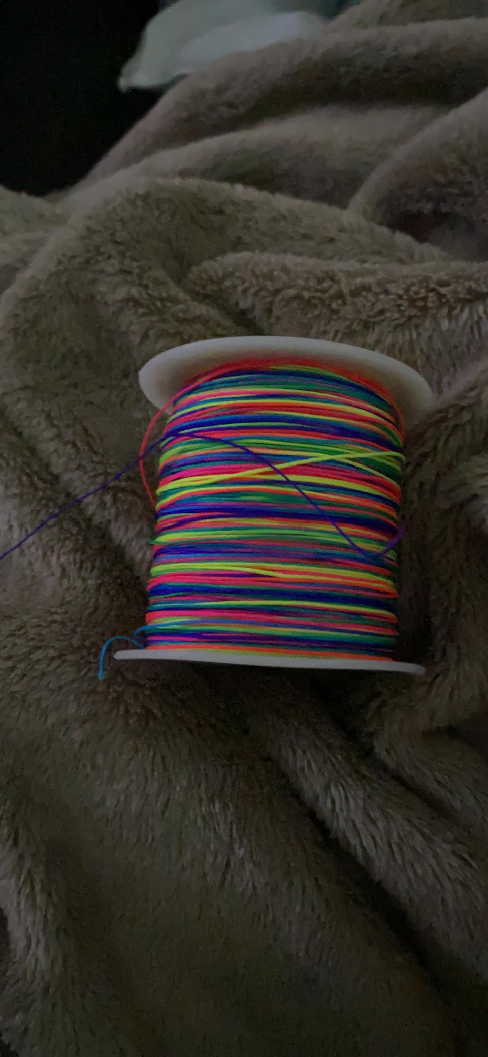 1mm Stretchy Bracelet String, Sturdy Rainbow Elastic String Elastic ...