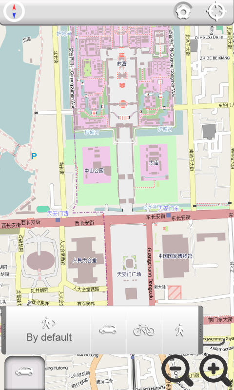 Peking (Beijing), China Satellite Navigation - Smart Sulutions - App on ...