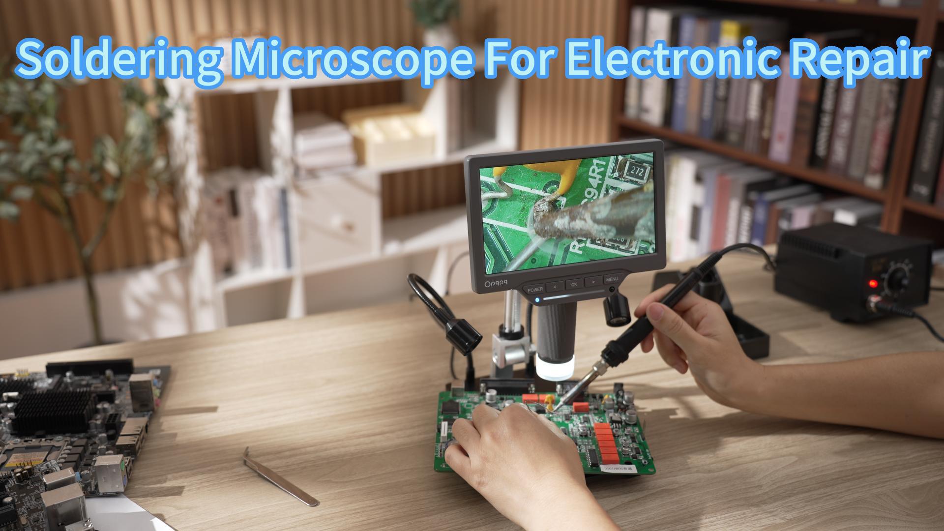 Watch Soldering Microscope For Electronic Repair on Amazon Live