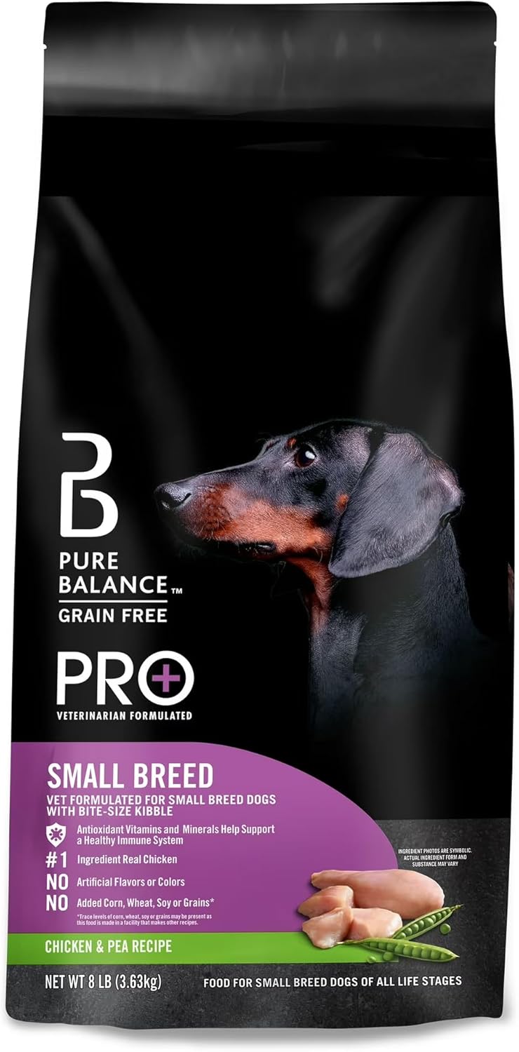 Amazon.com: Pure Balance Pro+ Premium Dry Dog Food for Small Breeds ...