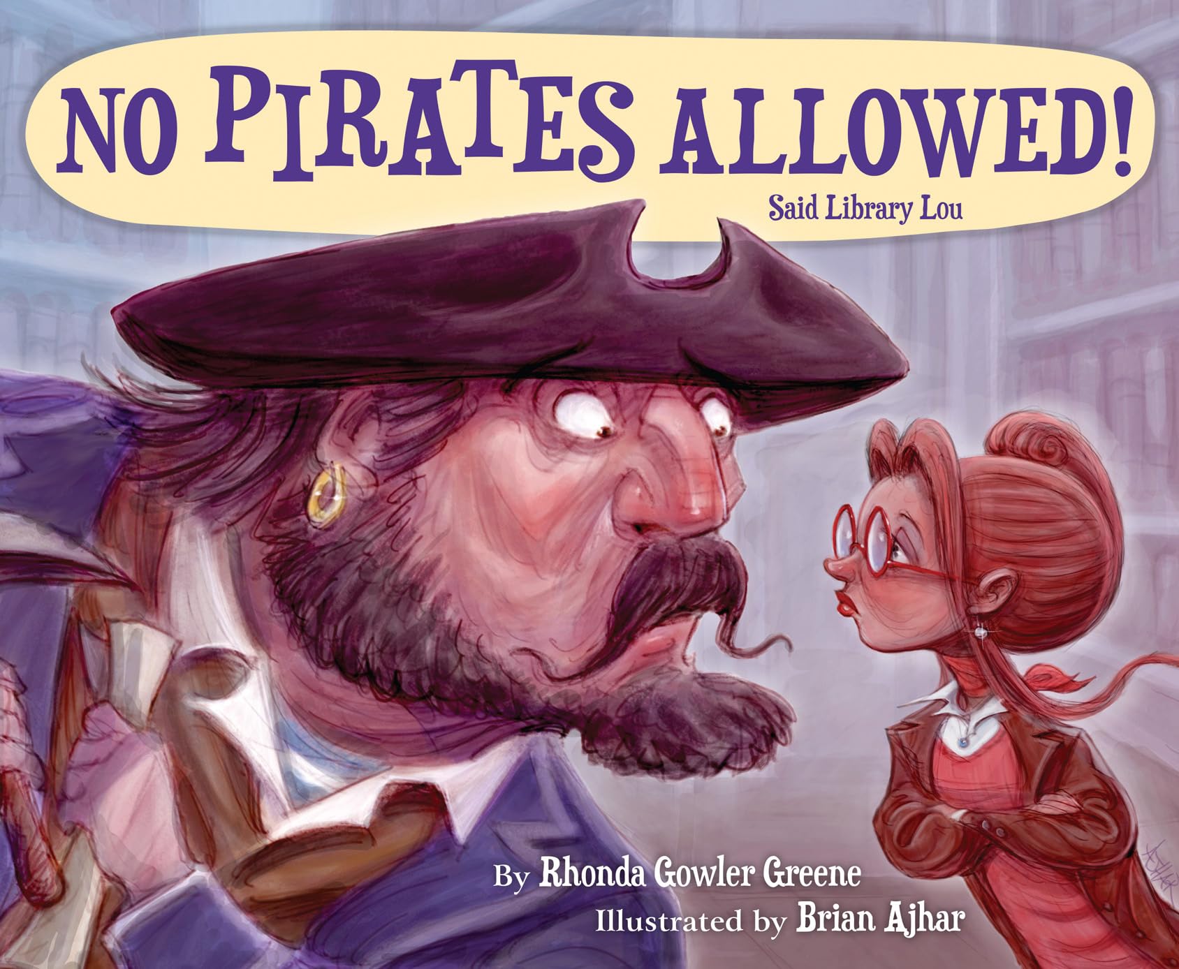 Amazon.com: No Pirates Allowed! Said Library Lou: 9781585367962: Greene ...