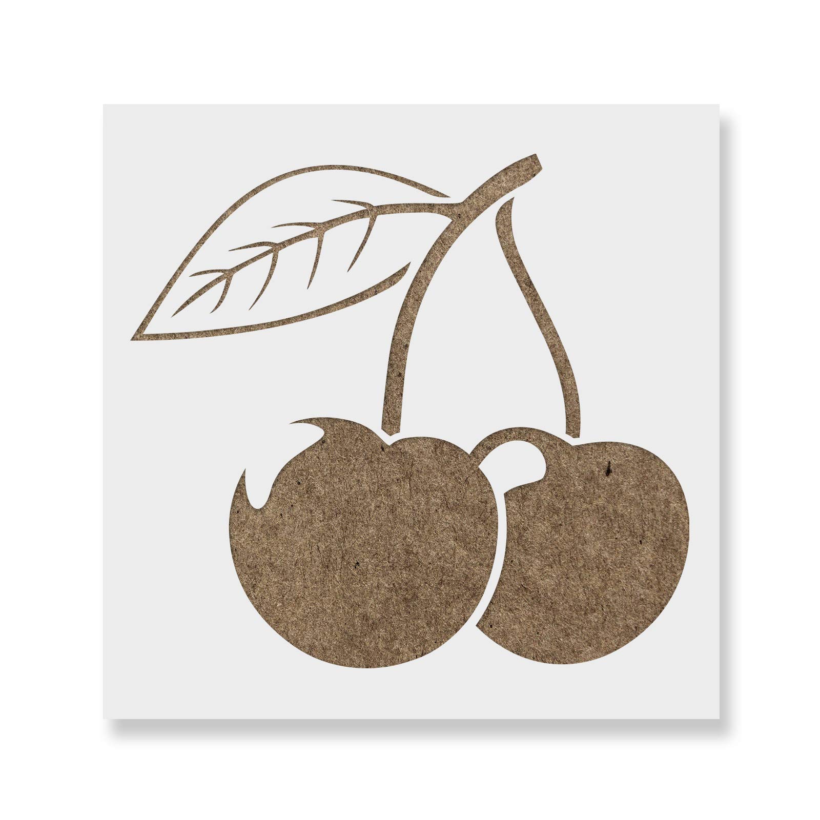 Amazon.com: Cherry Stencil - Stencils Cherry, Cherry Stencil, Cherry ...