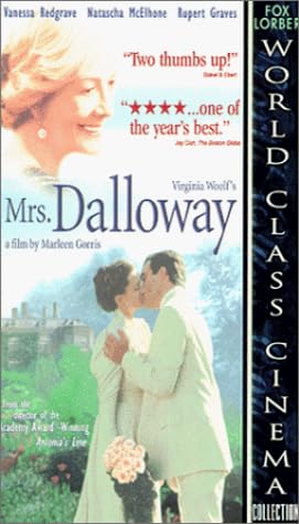 Amazon.com: Mrs. Dalloway (1997) [VHS] : Vanessa Redgrave, Natascha ...