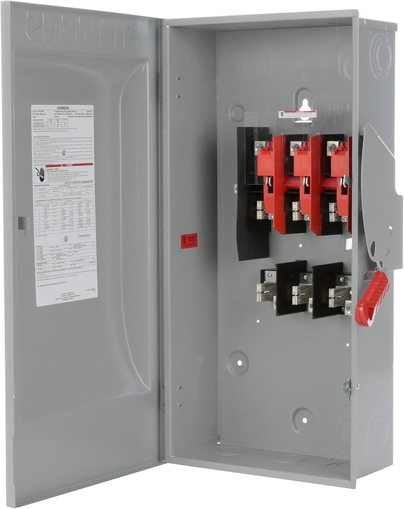 Siemens 100 Amp 3-Pole Fusible Heavy-duty Safety Switch, 60% OFF