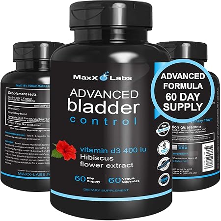 Advanced Bladder Control and UTI - Potent Blend of Cranberry and ...