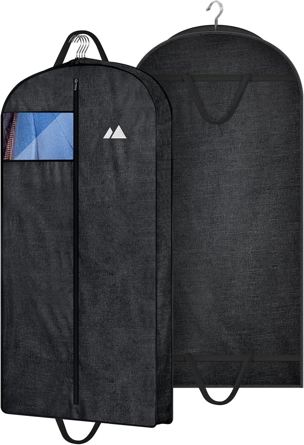 Amazon.com: Men's Black Suit Garment Bag for Travel and Storage, 42inch ...