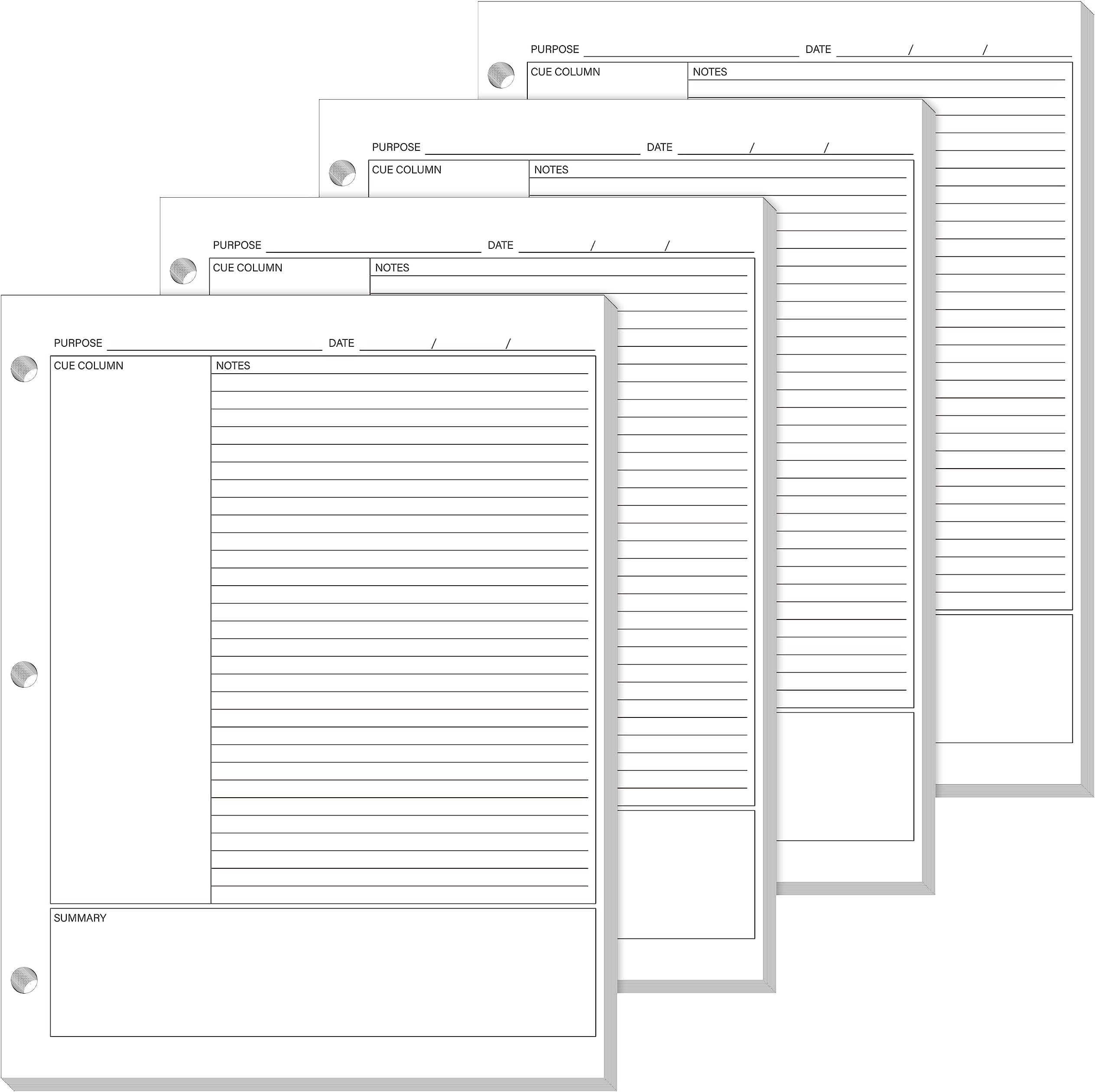 Amazon.com : Oxford FocusNotes Note Taking System Filler Paper, 8.5 x ...