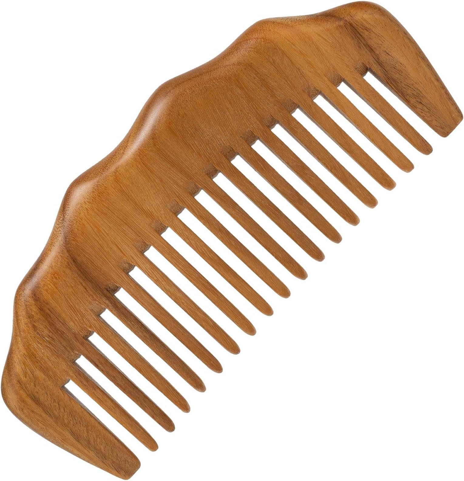 Amazon.com : Bamboo Wide Tooth Comb, Large Hair Detangling Comb ...