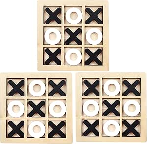 Amazon.com: Tic Tac Toe Game for Teenagers, 3 Pieces, Stress Relief ...