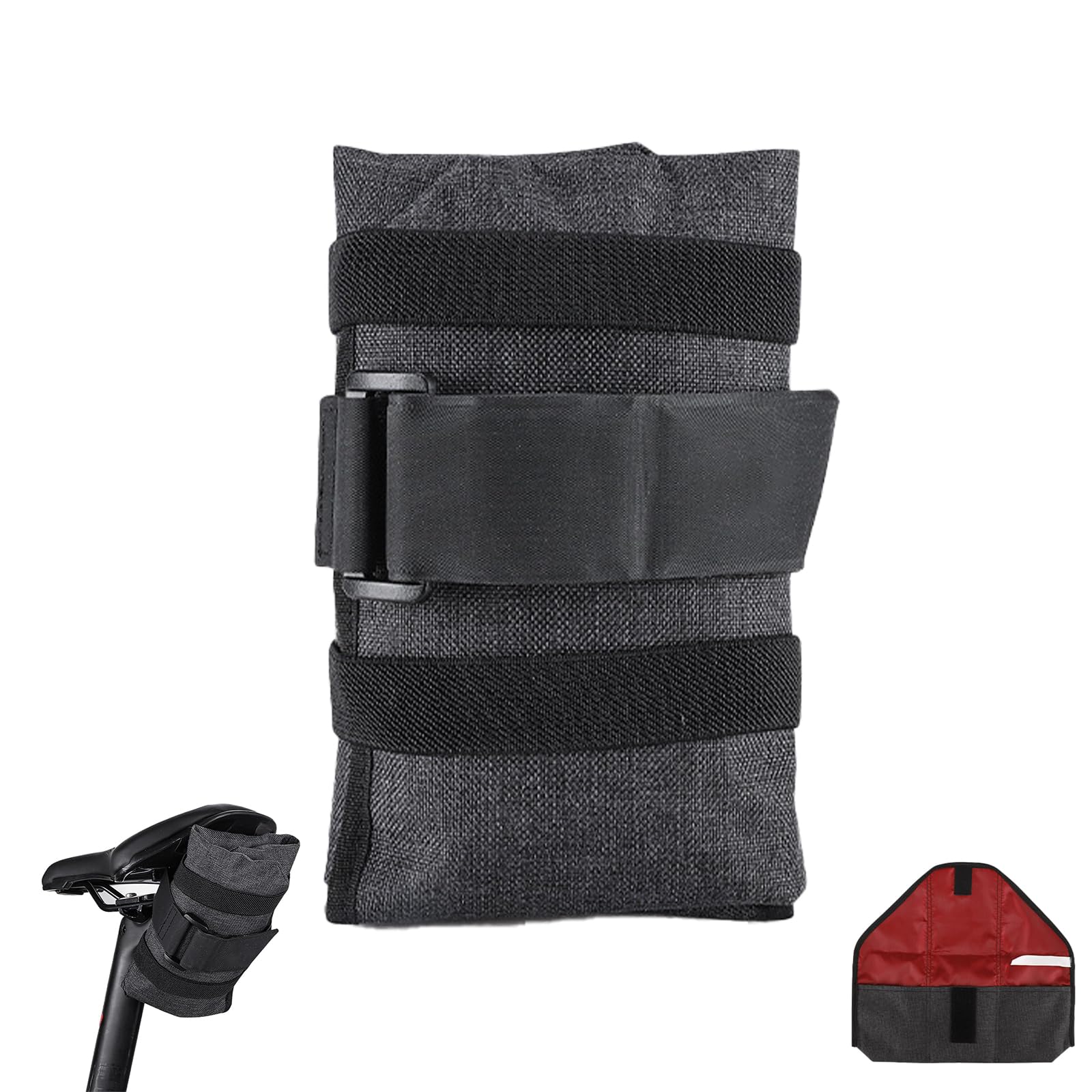 WEEVDRIE Bike Saddle Bag,Bike Seat Bag Bicycle Seat Bag,Bicycle Under ...
