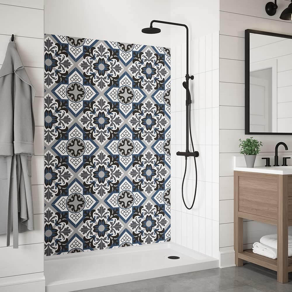 CRAFT + MAIN GFS603678 Jetcoat 60" x 36" x 78" Five Panel Alcove Shower ...