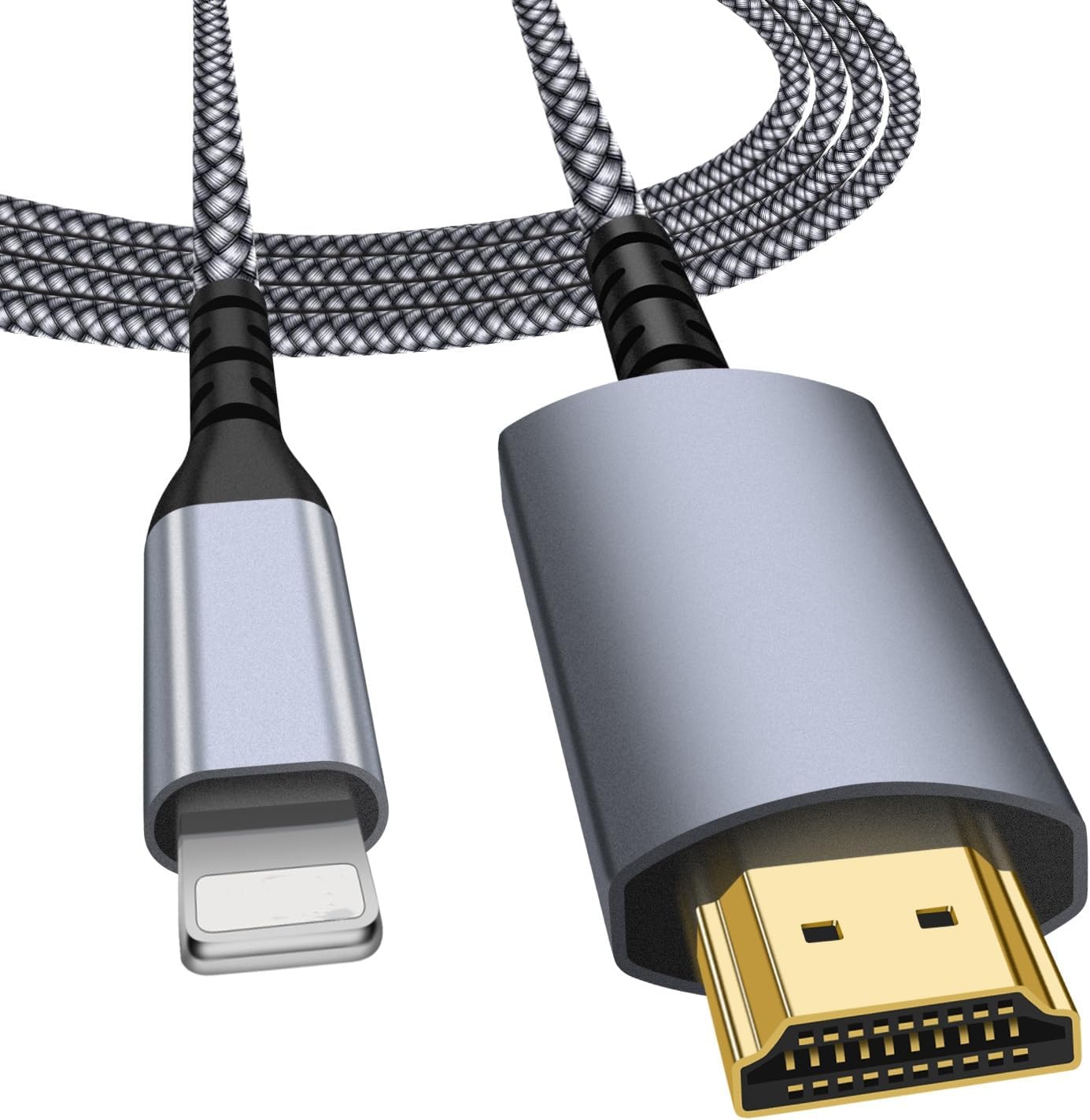 Amazon.com: BOIOT [MF Certified] Ligh/ting to HDMI Cable for Phone to ...