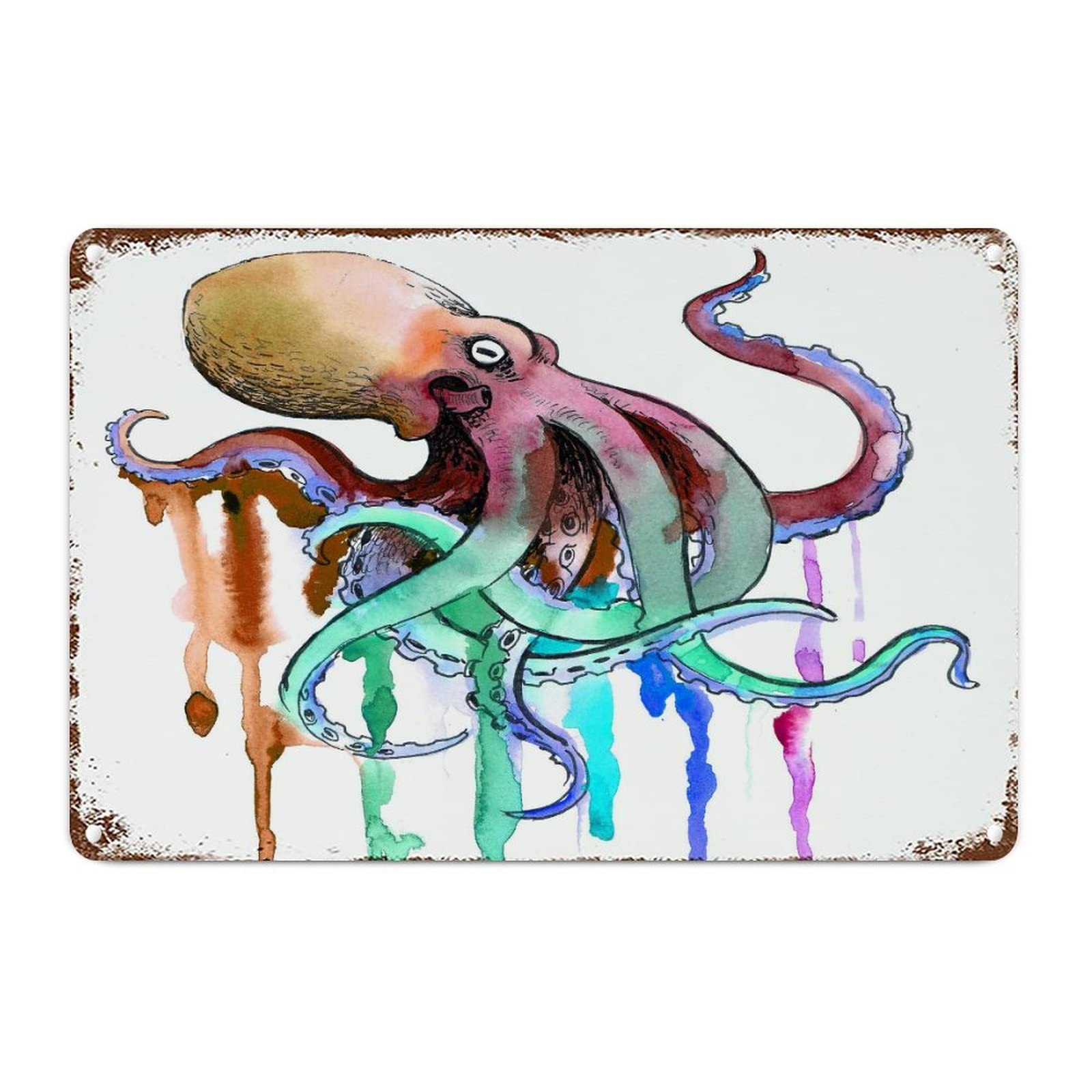 Vintage Octopus Art