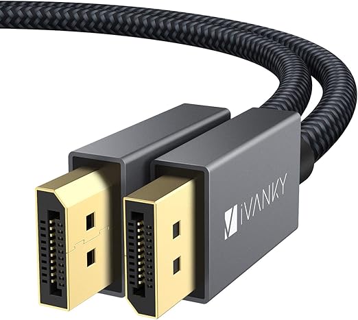 Amazon.com: DisplayPort 1.2 Cable [6.6ft, 2-Pack], iVANKY 4K ...