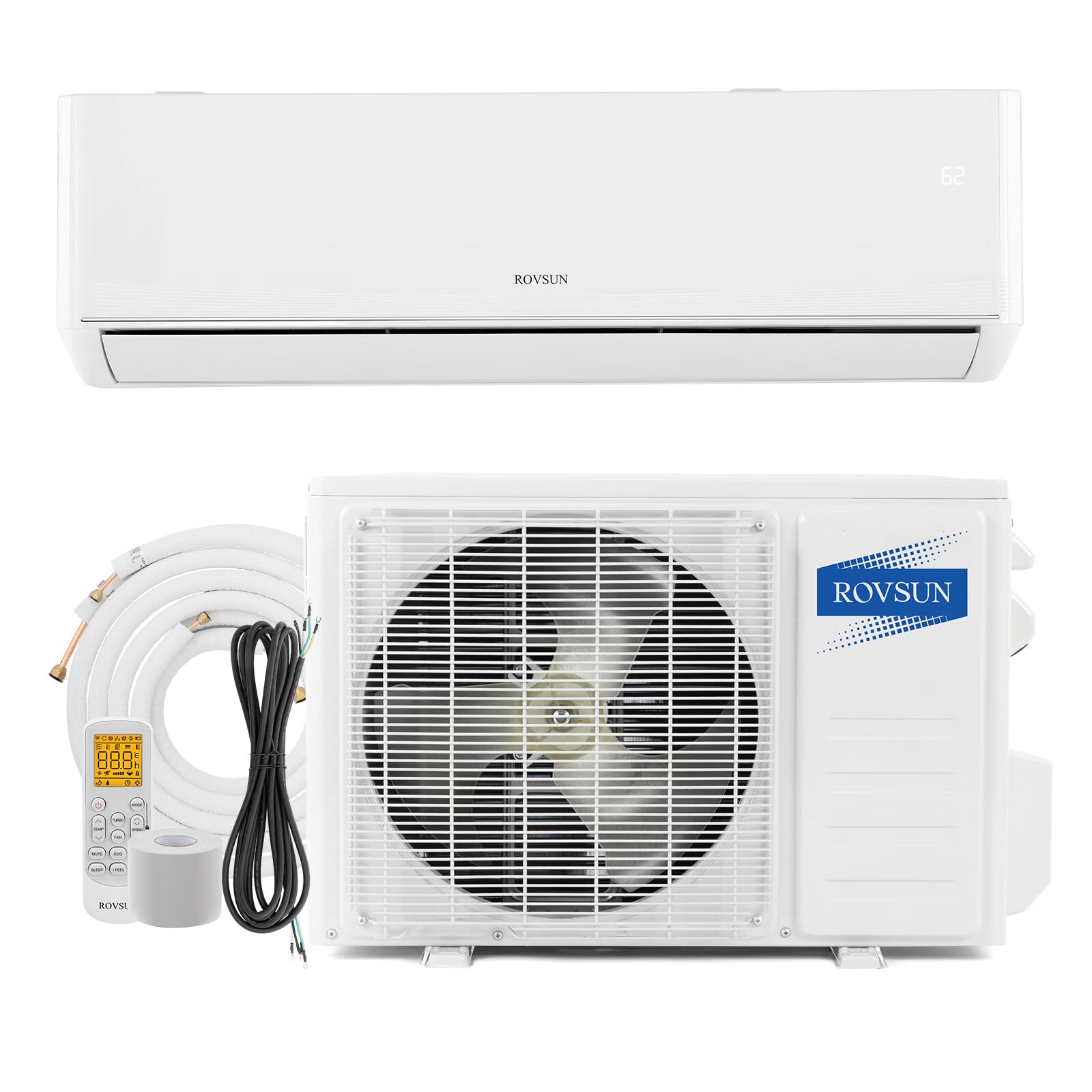 Amazon.com: ROVSUN 12,000 BTU Mini Split AC/Heating System with ...