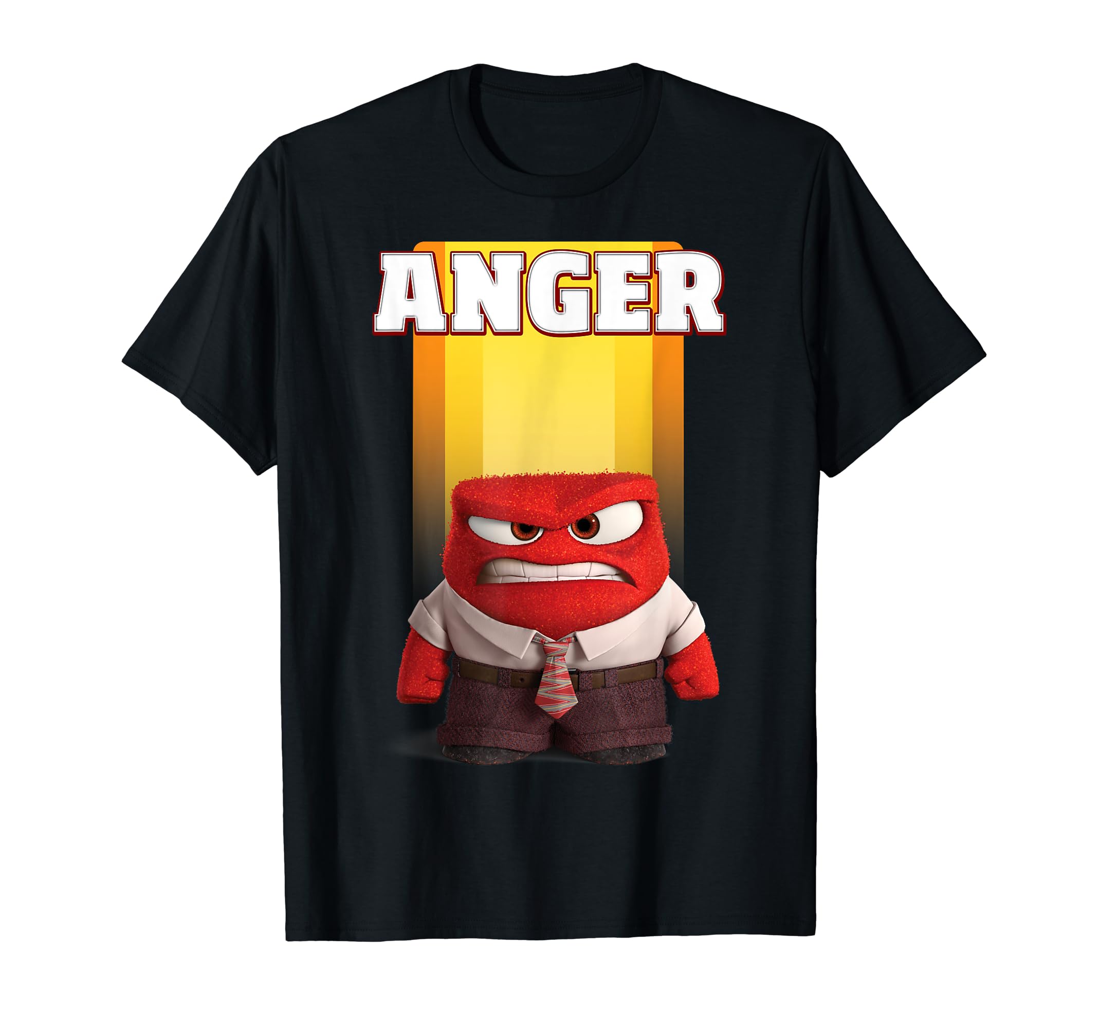 Amazon.com: Disney Pixar Inside Out Riley's Anger Red Character Logo T ...