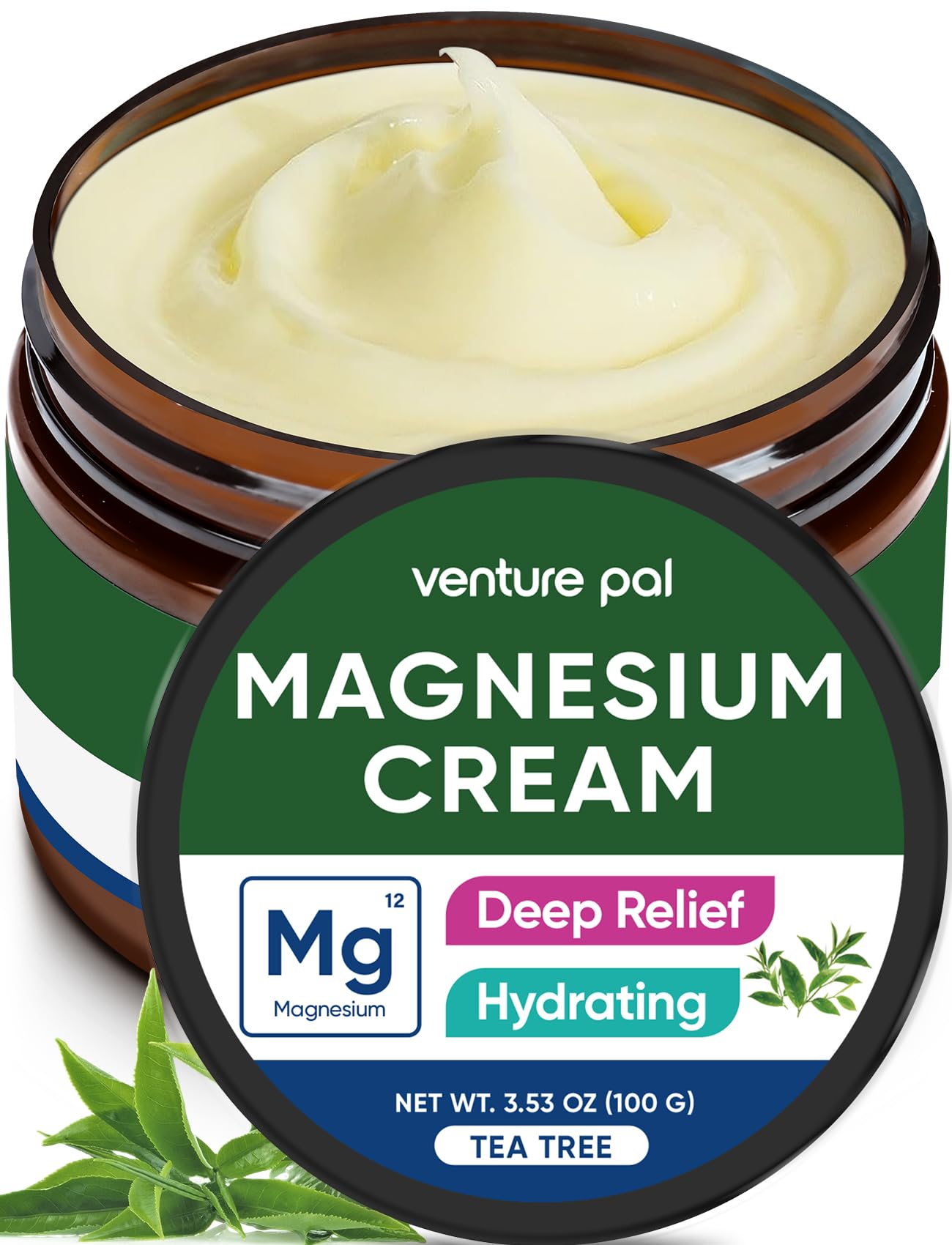 Amazon.com: Venture Pal Magnesium Lotion, Topical Magnesium Cream for ...