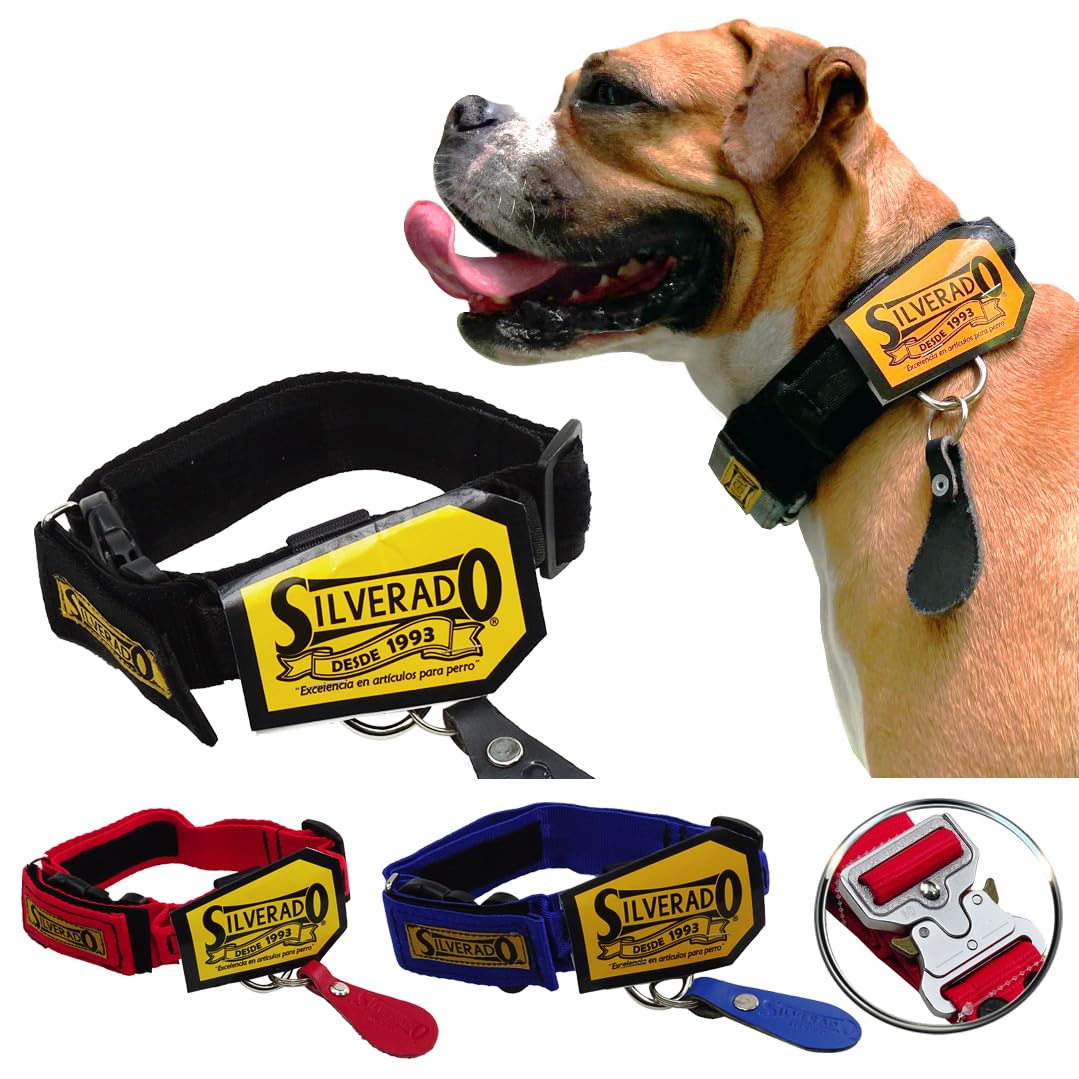 Para Perro Silverado De Cuero Para Perros $375 Pesos. Cómodo Conector ...
