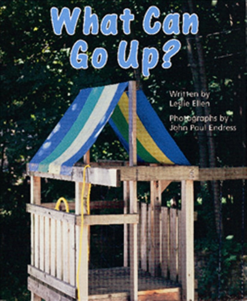 READY READERS, STAGE 0/1, BOOK 38, WHAT CAN GO UP?, BIG BOOK: Pearson ...