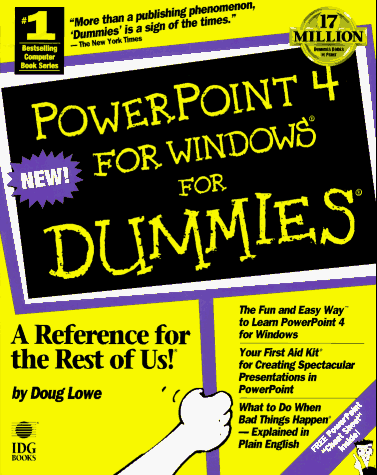Powerpoint 4 for Windows for Dummies: Lowe, Doug: 9781568841618: Amazon ...