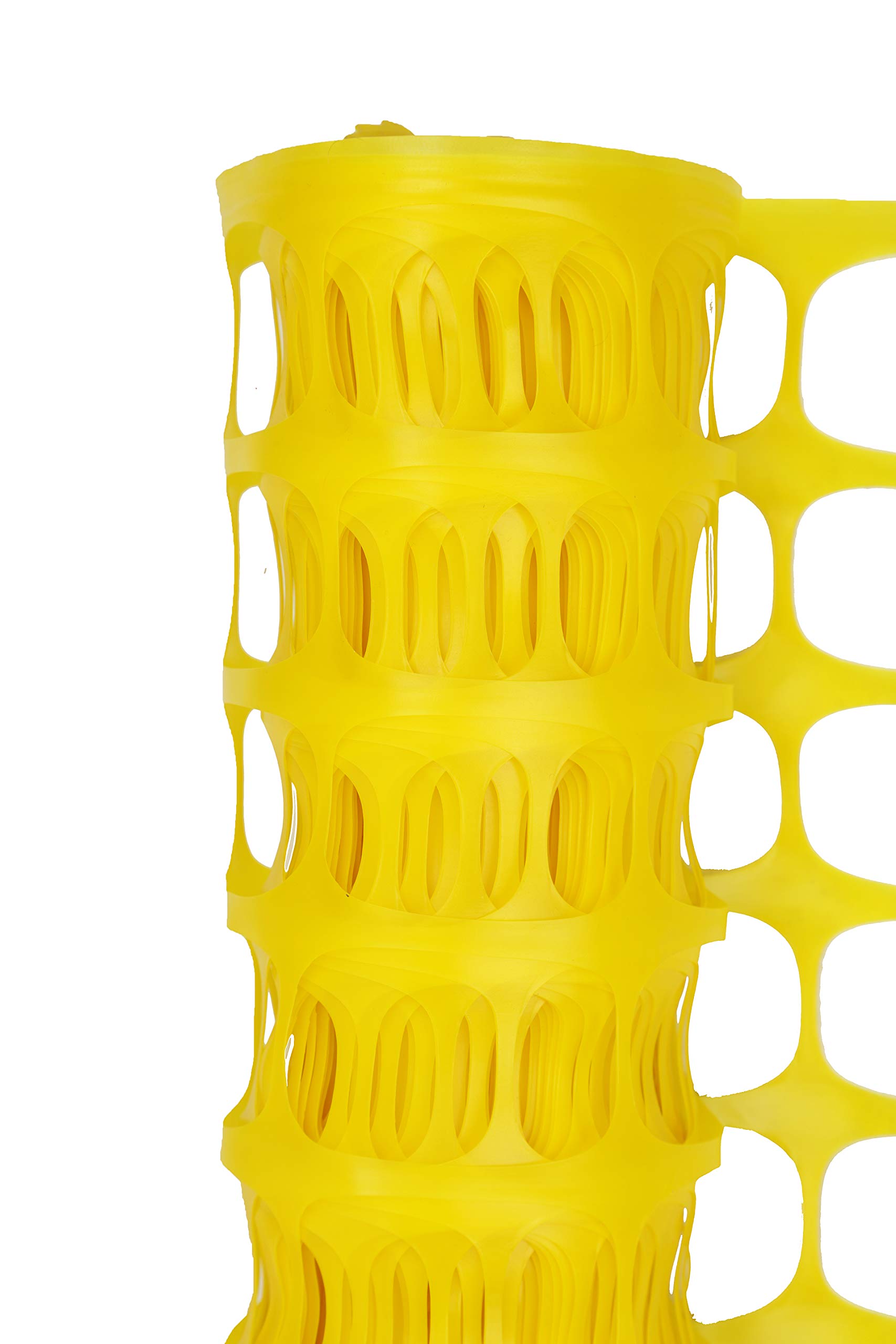 Snapklik.com : BOEN 4 X 100 Yellow Temporary Fencing, Mesh Snow Fence ...