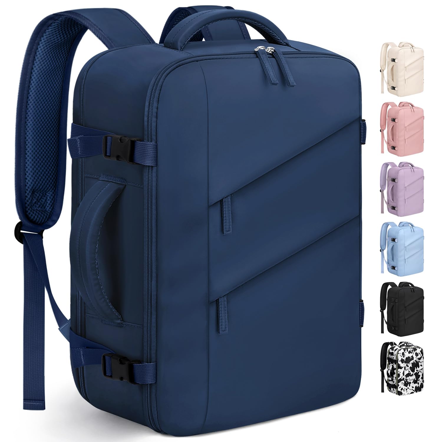 Amazon.com: Capolo Travel Backpack for Women Men Waterproof Laptop ...