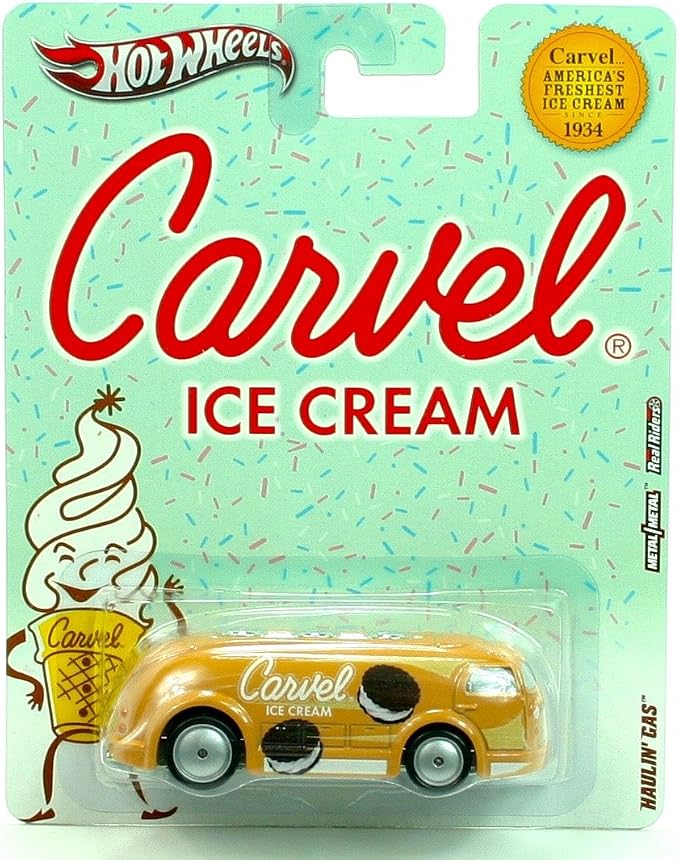 Amazon.com: Hot Wheels HAULIN' Gas Carvel ICE Cream 2012 Nostalgia ...