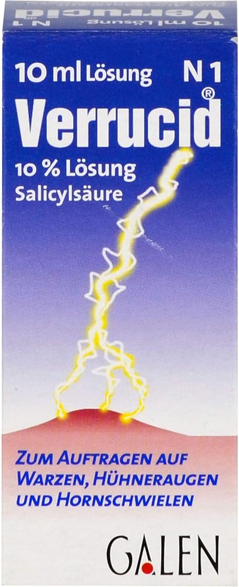 Verrucid 10 ml Lösung : Amazon.de: Drogerie & Körperpflege