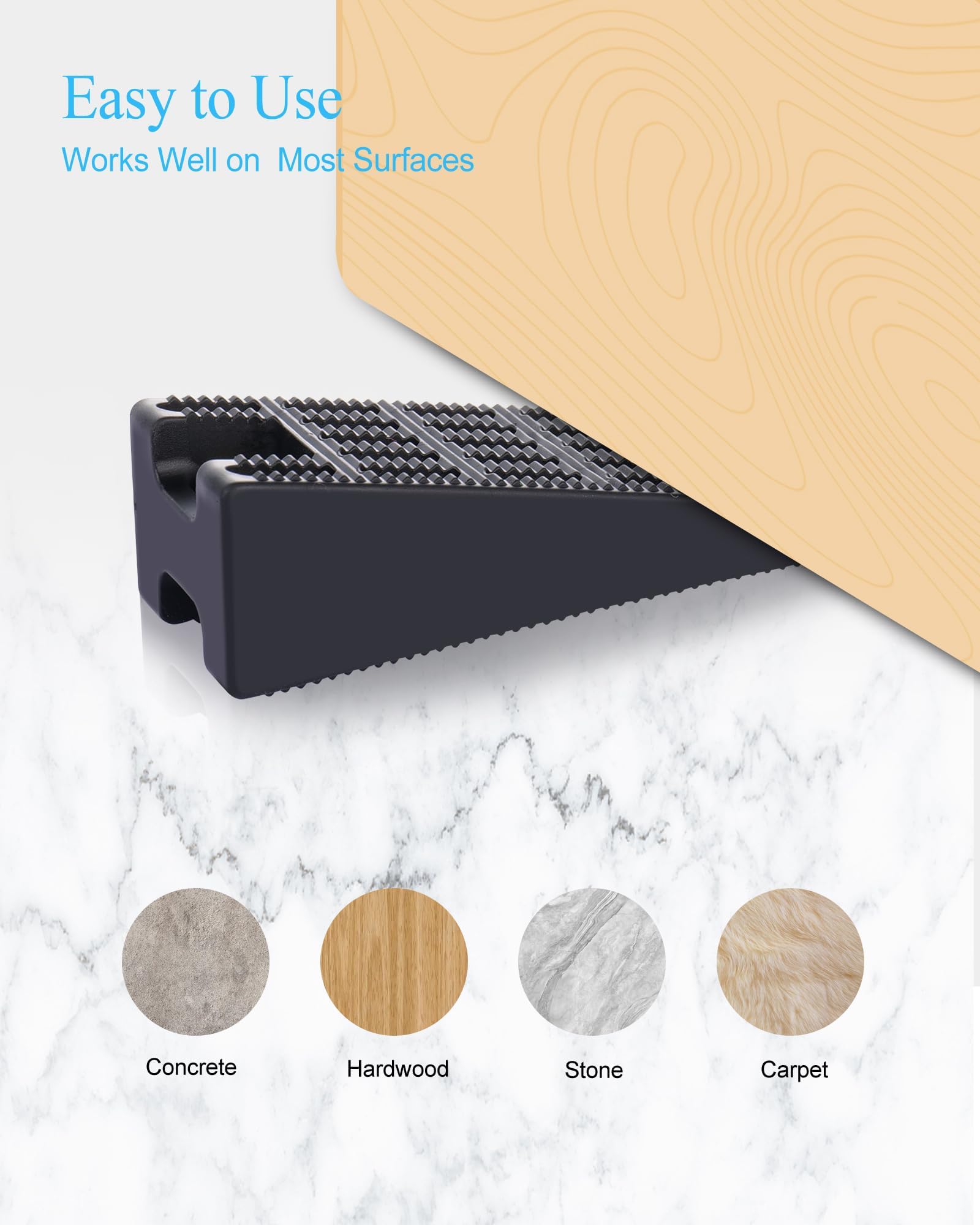 Snapklik.com : Furniture Levelers - Stackable Rubber Leveling Shims ...