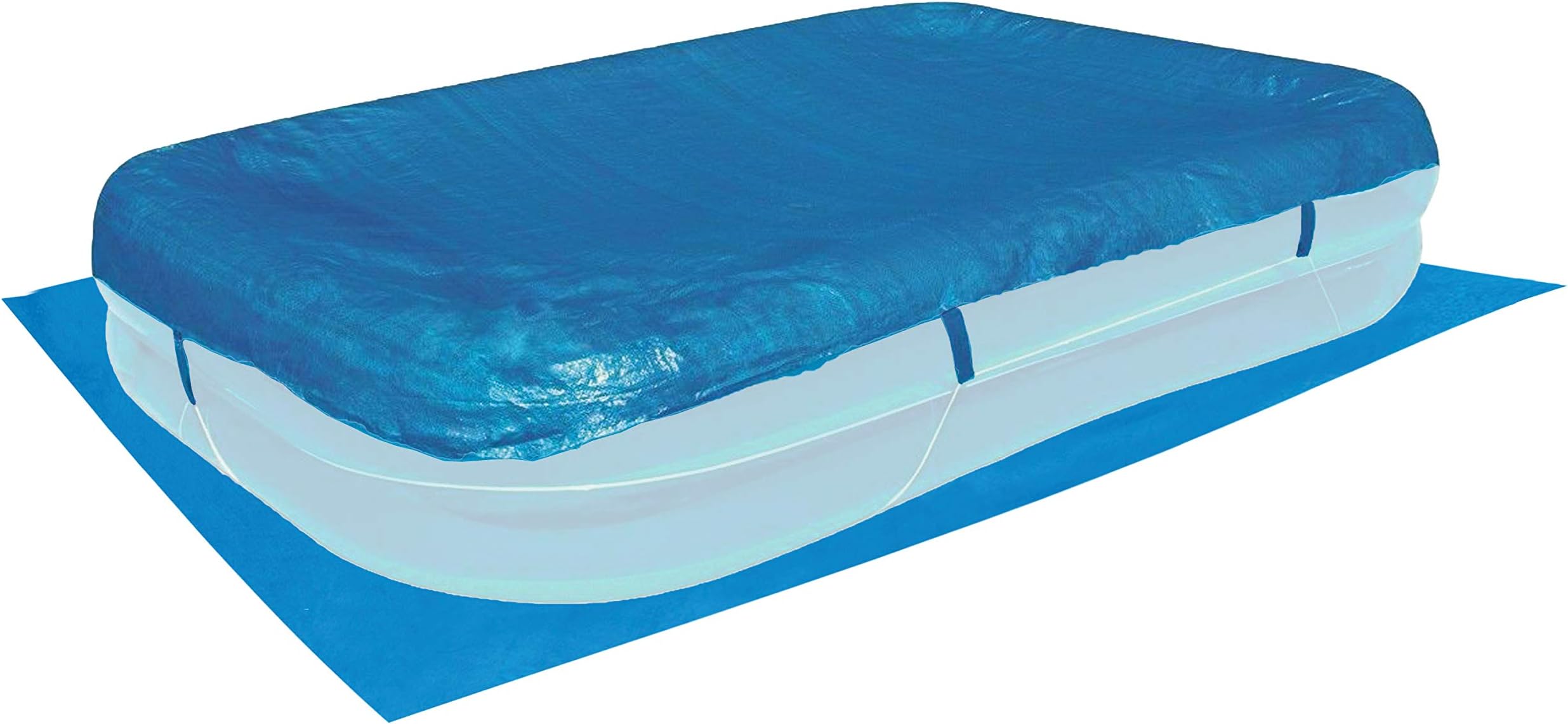Bestway Flowclear PE-Abdeckplane für Family Pools, 262 x 175 x 50.5 cm ...