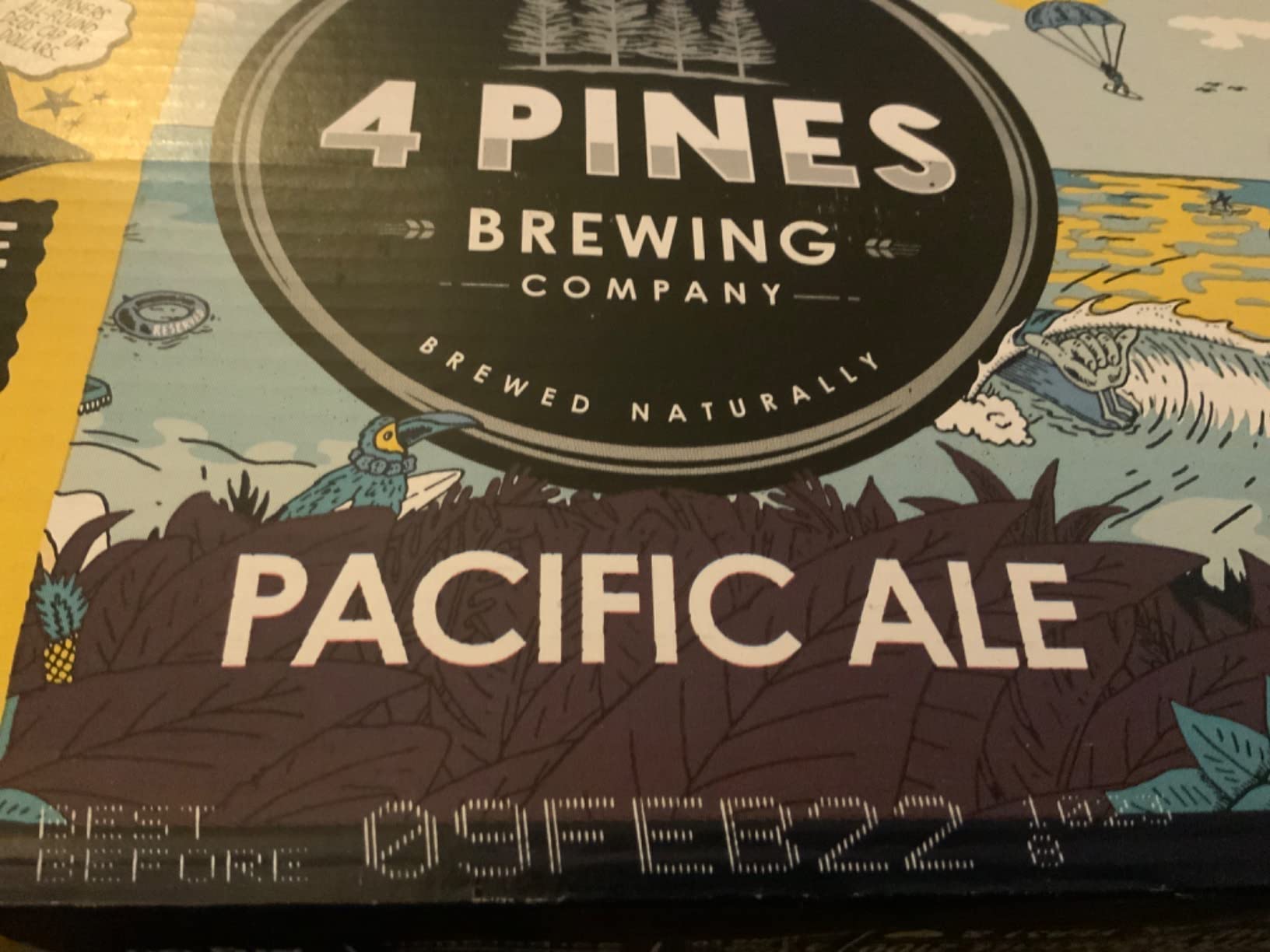 4 Pines Pacific Ale, Summer Ale, Fresh & Fruity, 3.5% ABV, 330mL (Case ...