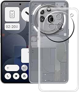 Amazon.com: YQINHHME Phone Case for Nothing Phone 3a Pro (6.77"), Clear ...