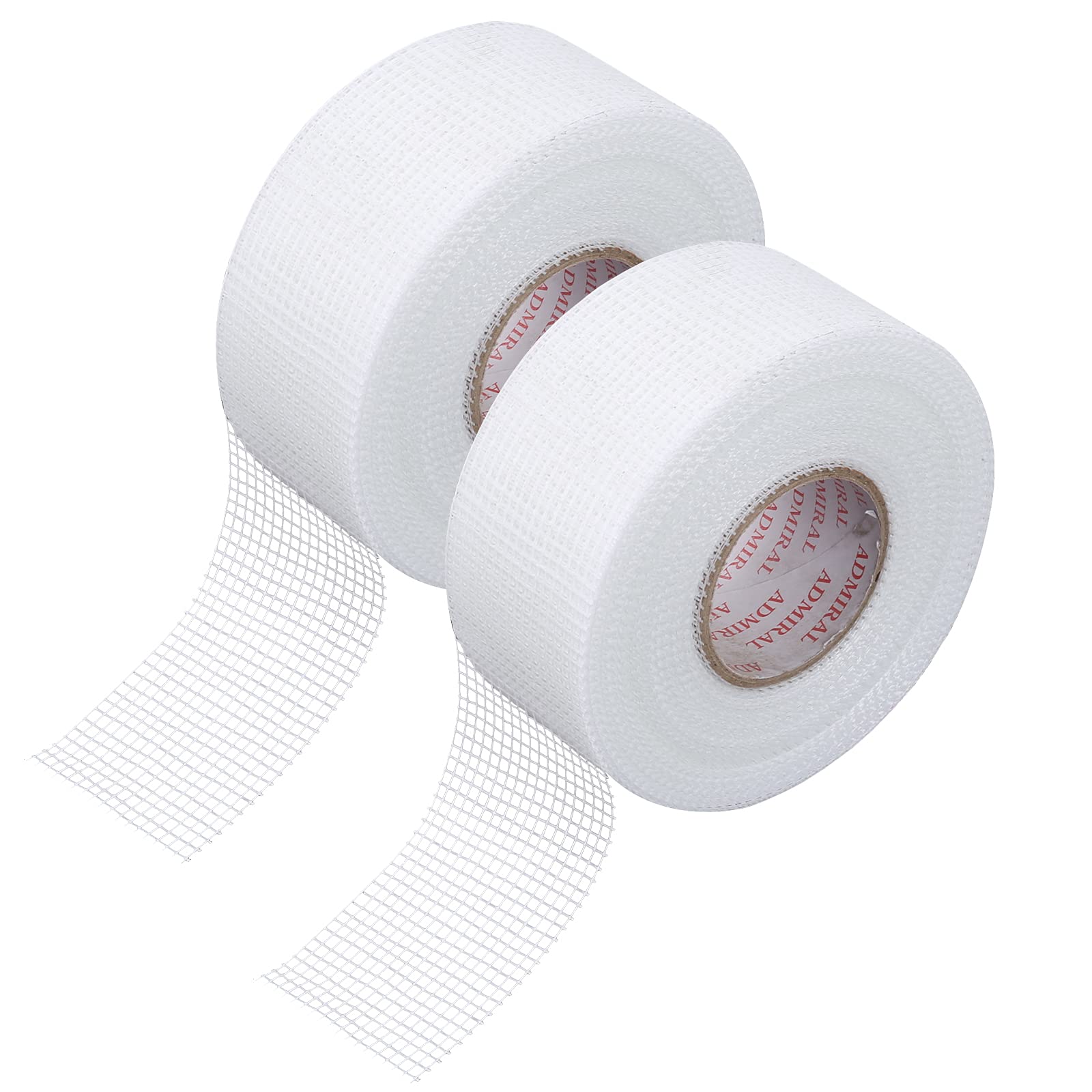 Buy HUSZZM 2 Rolls Fiberglass Mesh Tape, Self-Adhesive Fibreglass Mesh ...