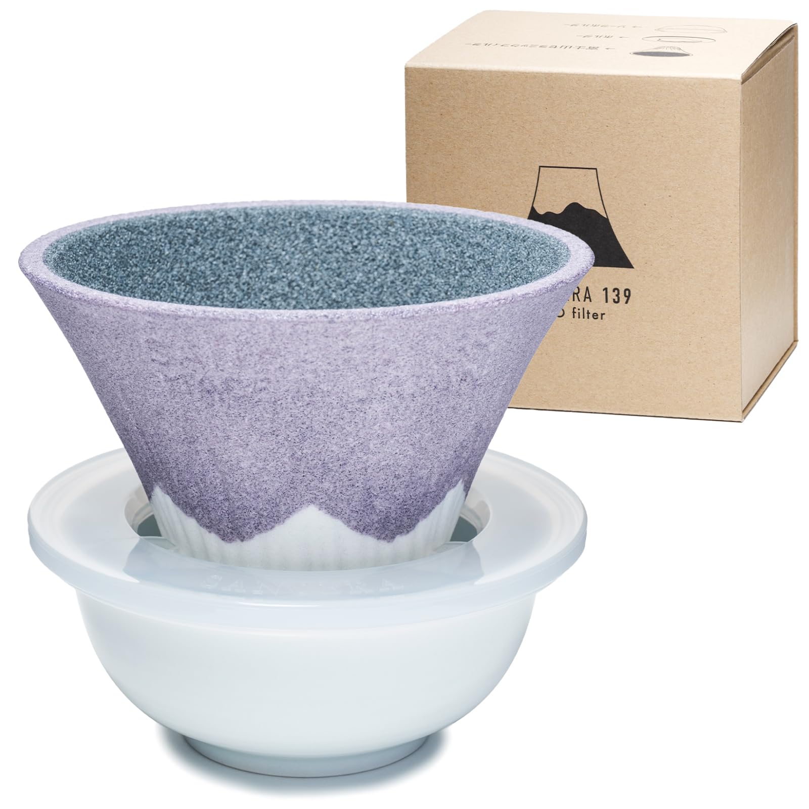 Snapklik.com : Ceramic Reusable Coffee Filter Dripper Paperless ...