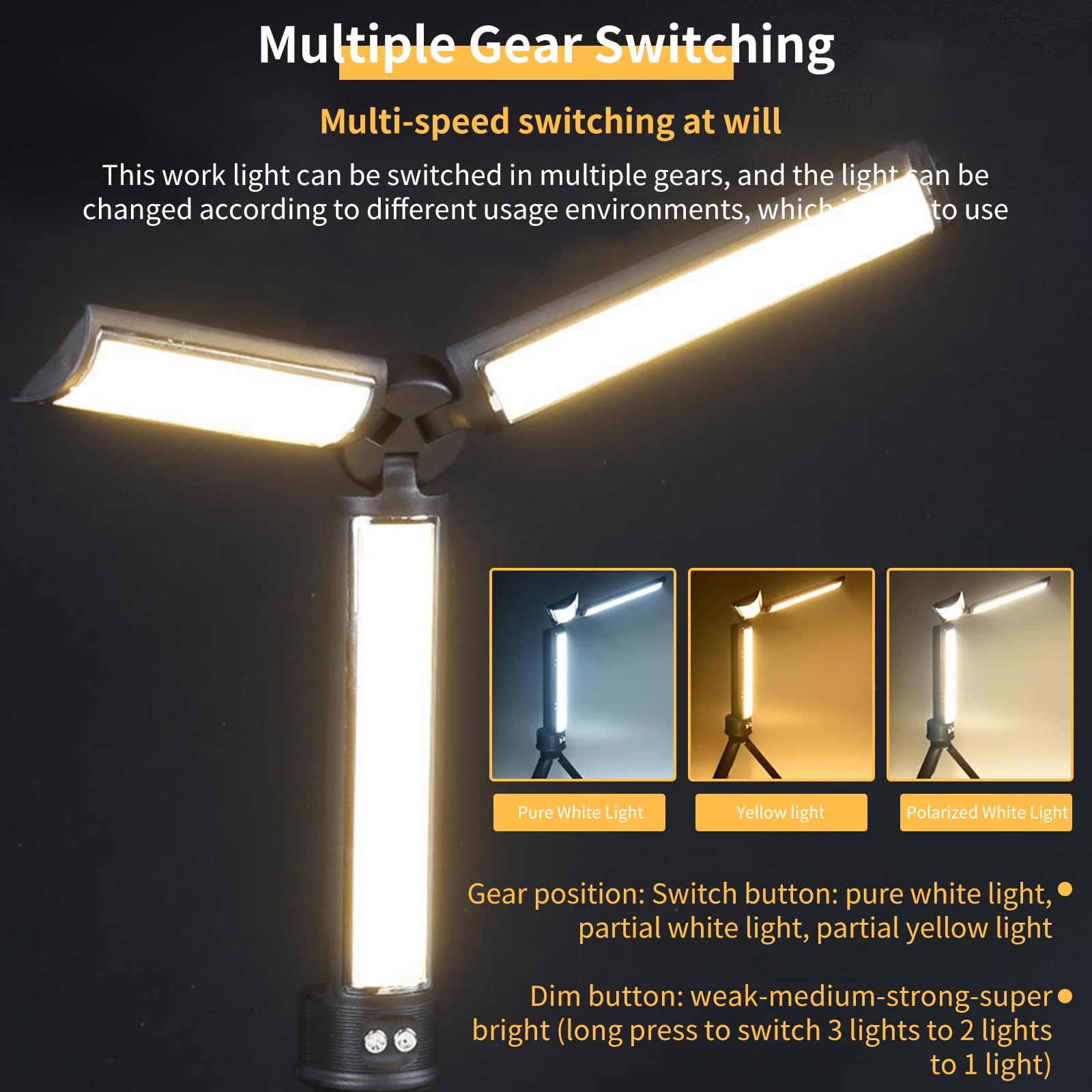 Fluorescent Work Light With Stand Dazor | Fluorescent 45W Clamp Base