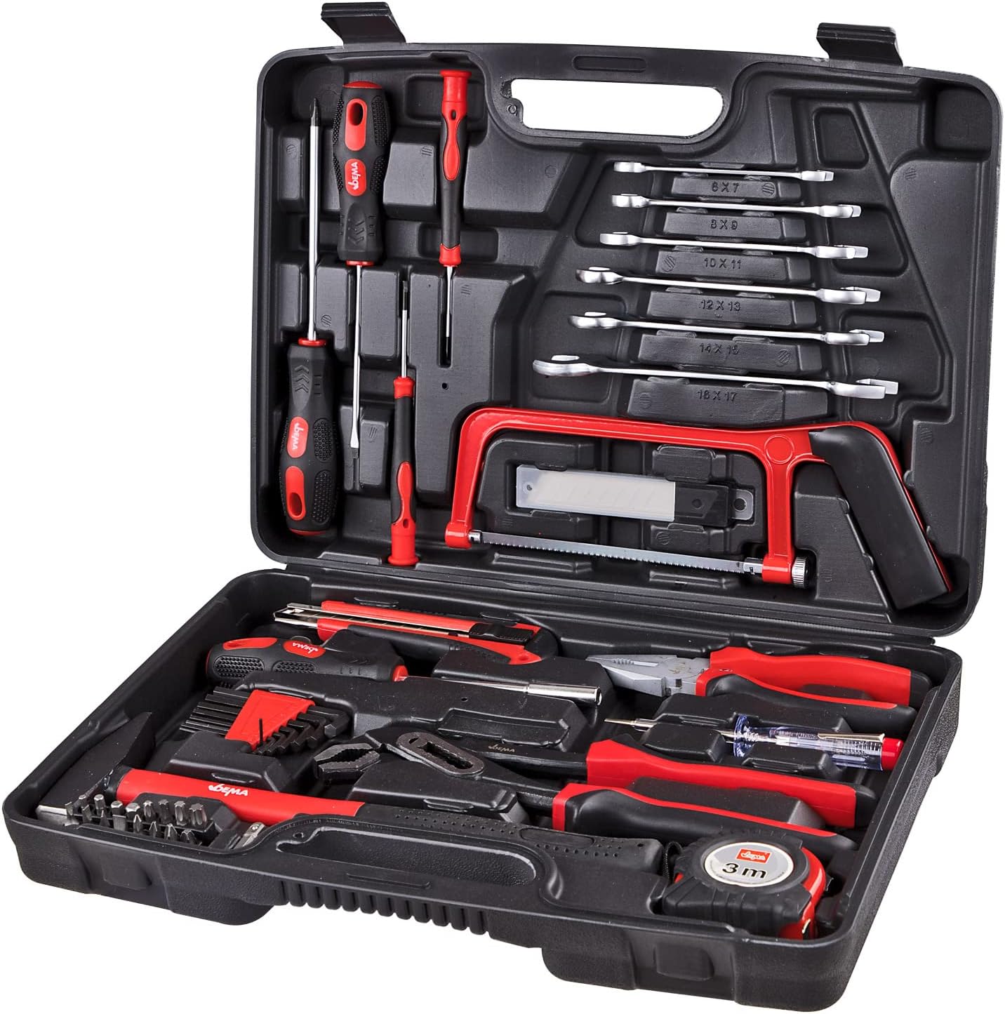 Amazon Basics - General Household Hand Tool Set, 131 Pieces : Amazon.de ...