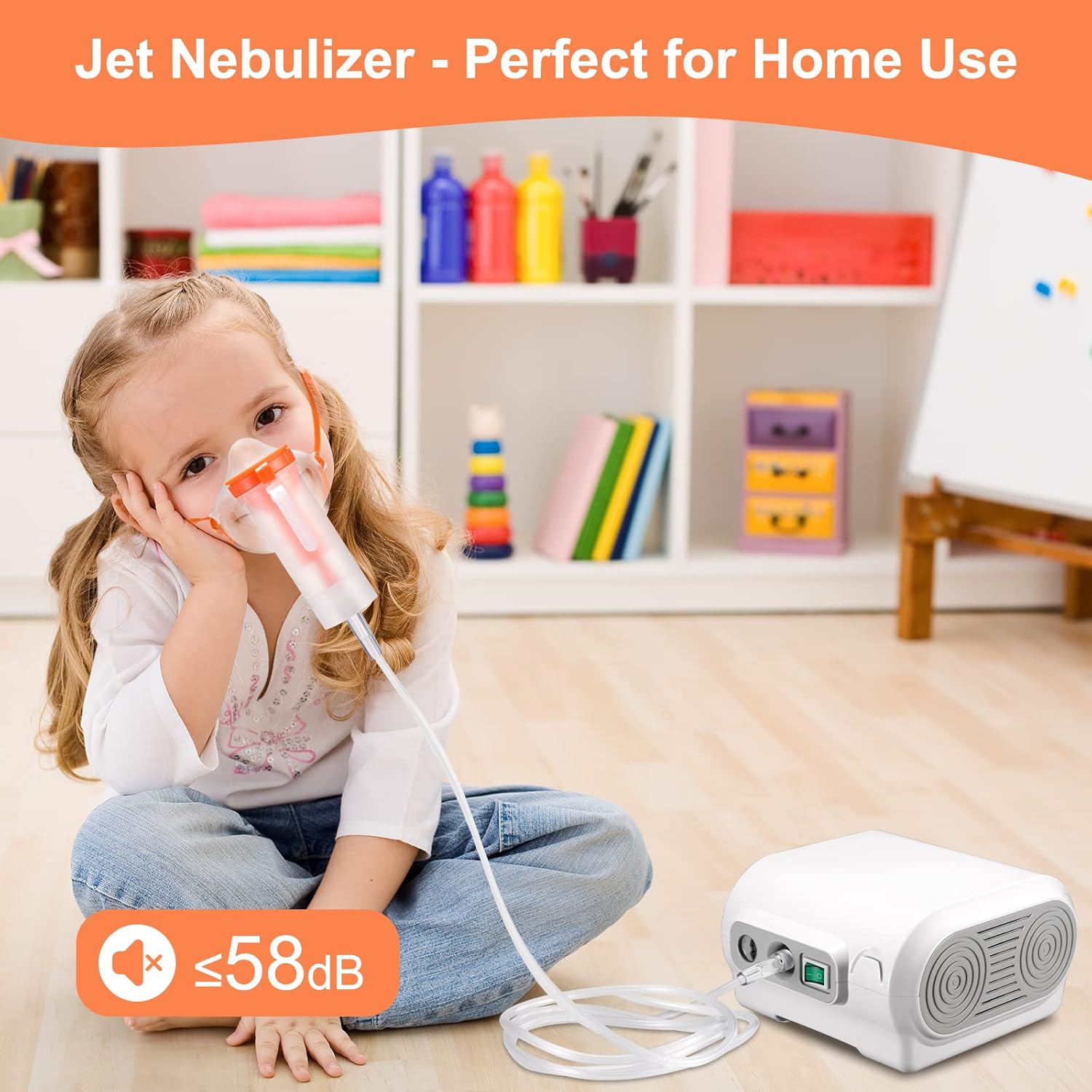 Buy Portable Compressor Nebulizer - Personal Nebulizer Machine for ...