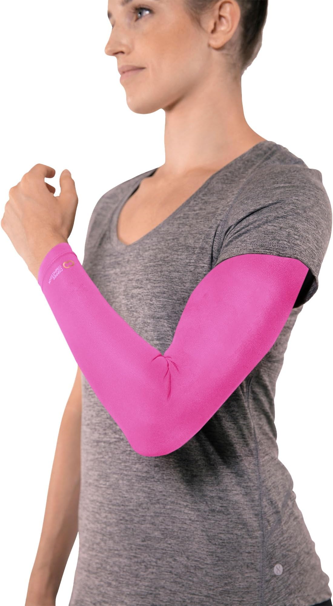 Amazon.com: Copper Compression Arm Sleeve - Copper Infused Full Arm ...