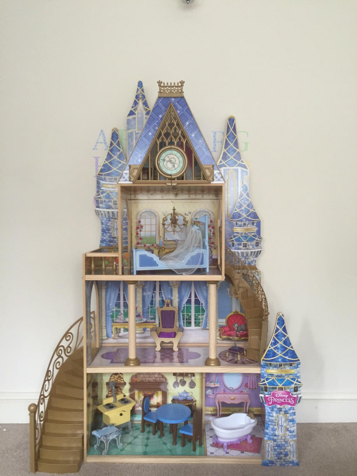 KidKraft 65400 Disney® Princess Cinderella Royal Dream Wooden Dolls ...