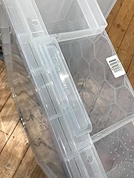 Really Useful Plastic Storage Box 33 Litre Clear : Amazon.co.uk: Home ...