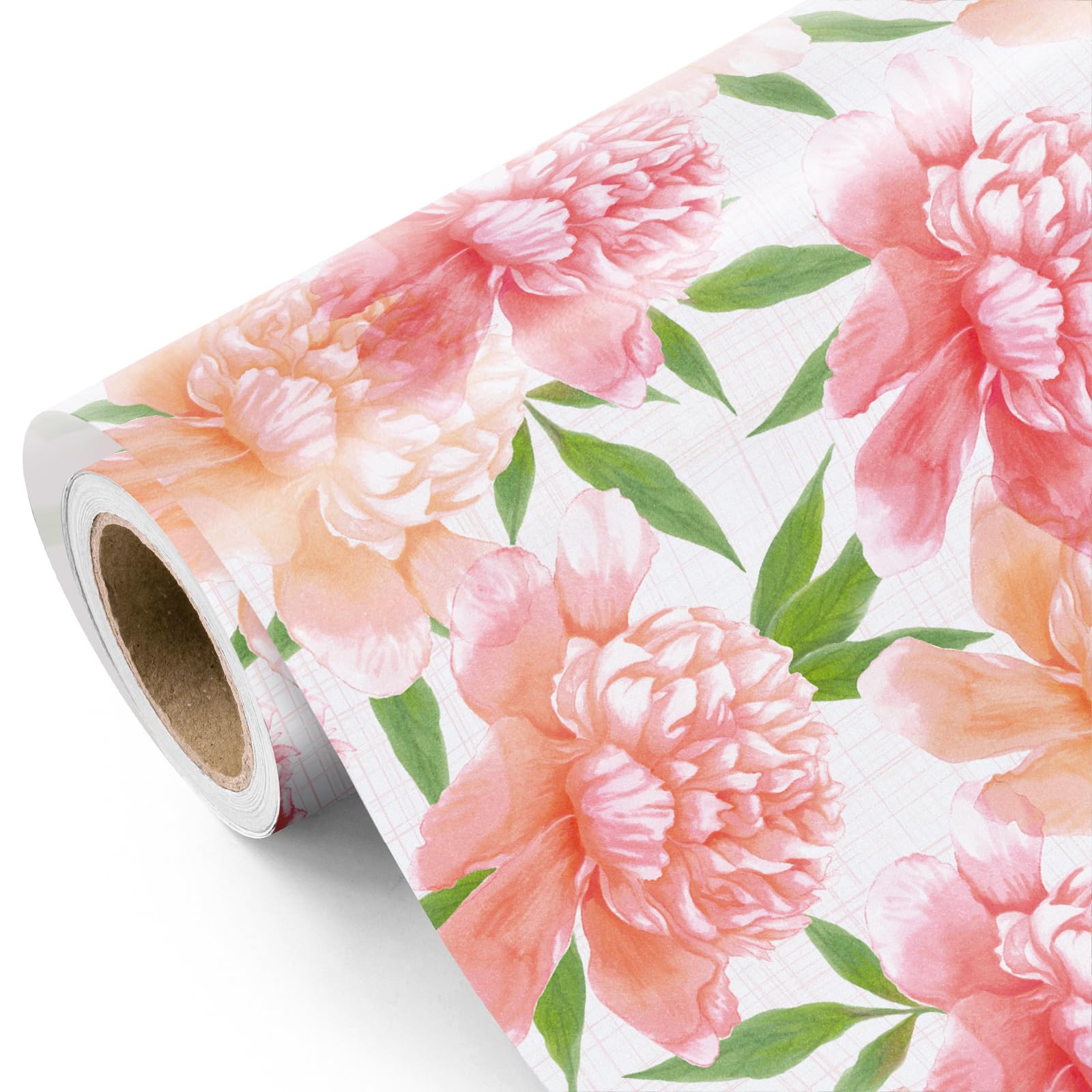 Snapklik.com : WRAPAHOLIC Floral Wrapping Paper Roll - Mini Roll - 17 ...