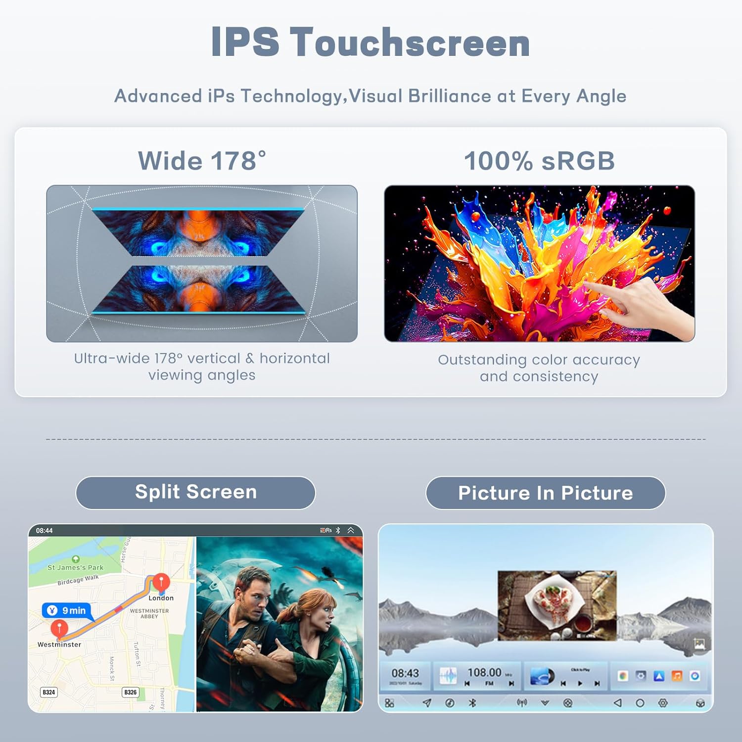 Hikity 8 Core 4+64GB Android Car Stereo User Manual for Toyota Matrix ...