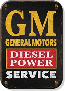 Amazon.com: Desperate Enterprises GM Diesel Refrigerator Magnet - Funny ...
