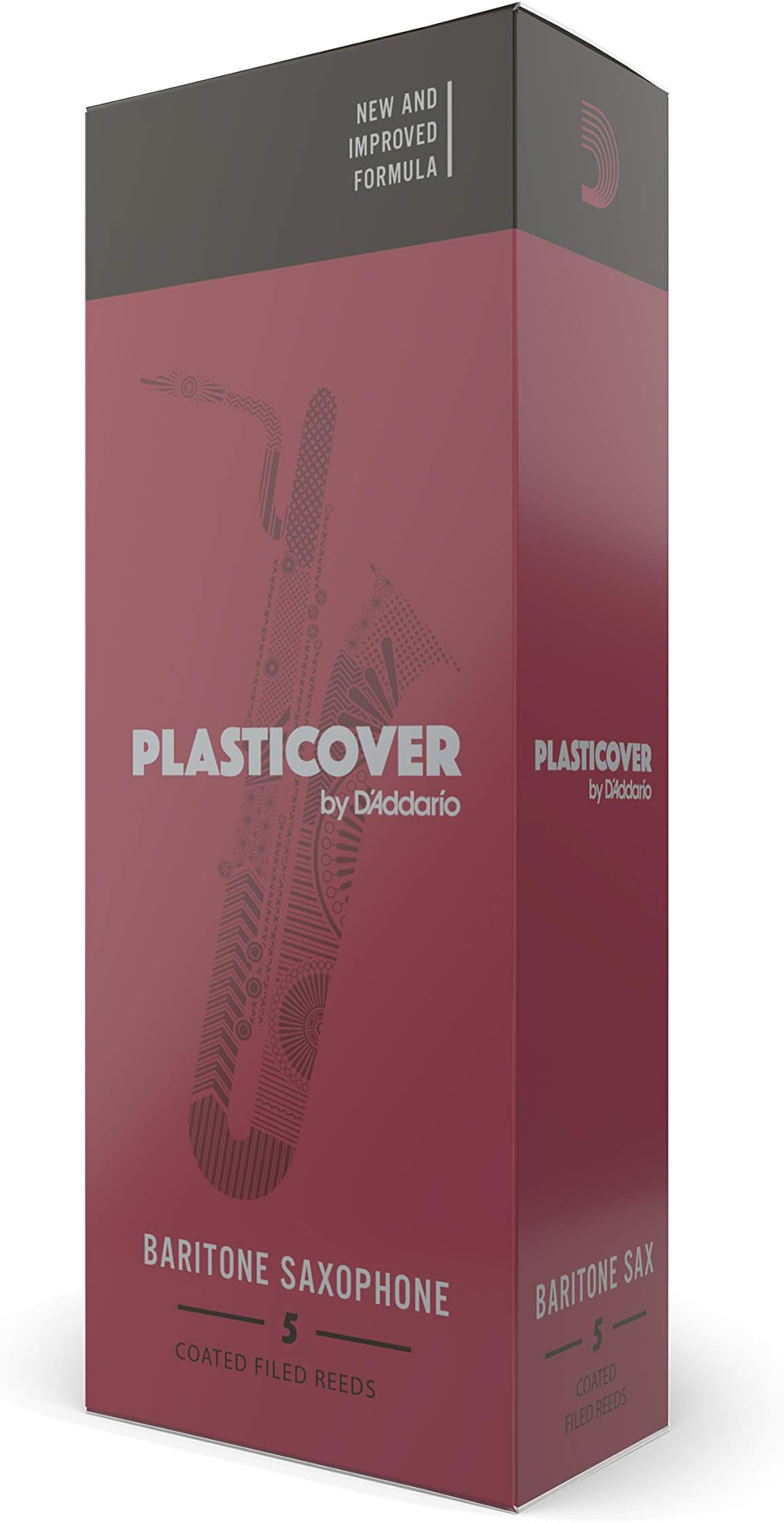 Amazon.com: Rico Plasticover Baritone Sax Reeds, Strength 1.5, 5-pack ...