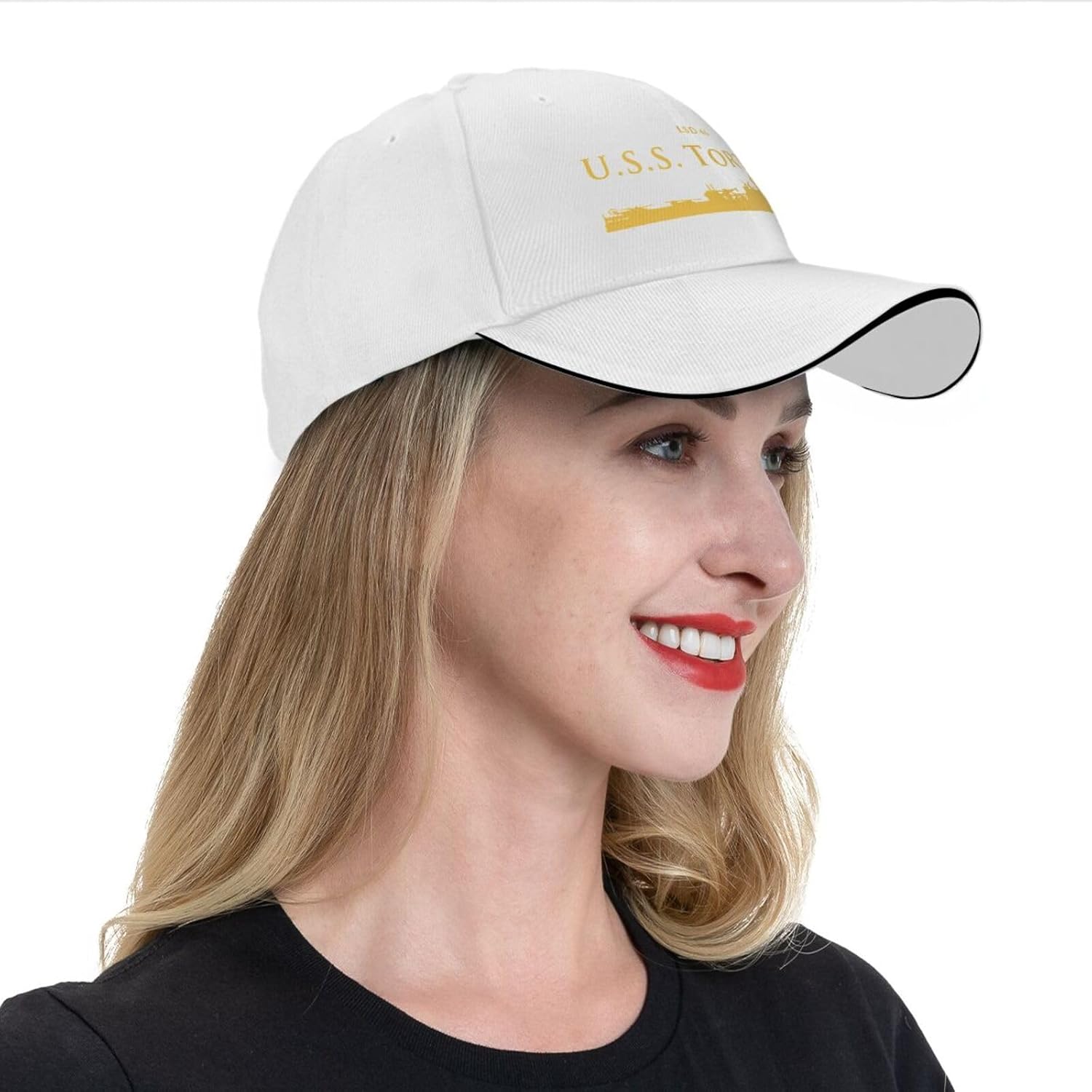 LSD 46 USS Tortuga Unisex Duck Tongue Cap Baseball Cap Sandwich Caps ...