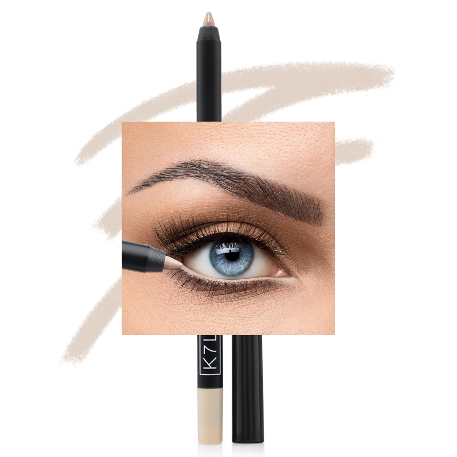 Amazon.com : K7L Nude Waterline Eyeliner Pencil, Awake Eye Look ...