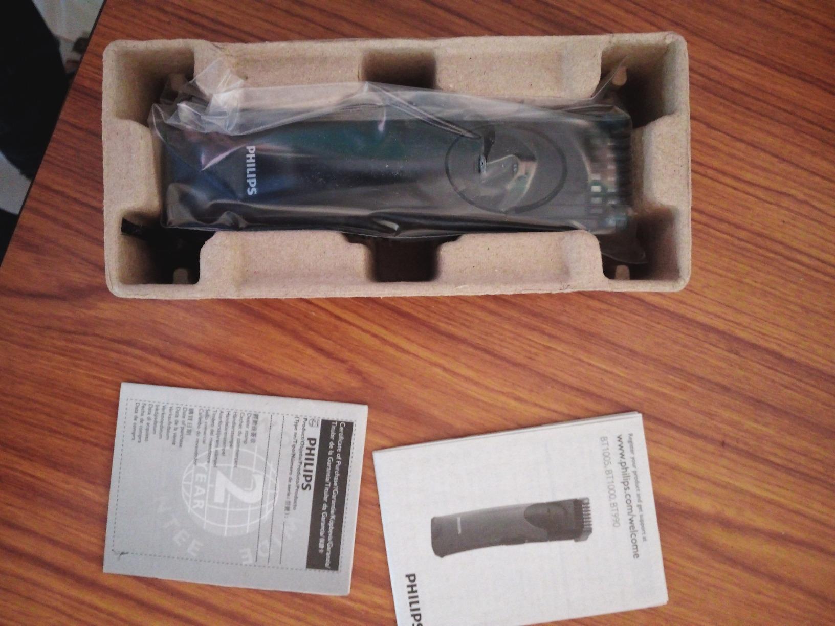 Philips BT990/15 Battery Operated Beard Trimmer-Black : Amazon.in ...