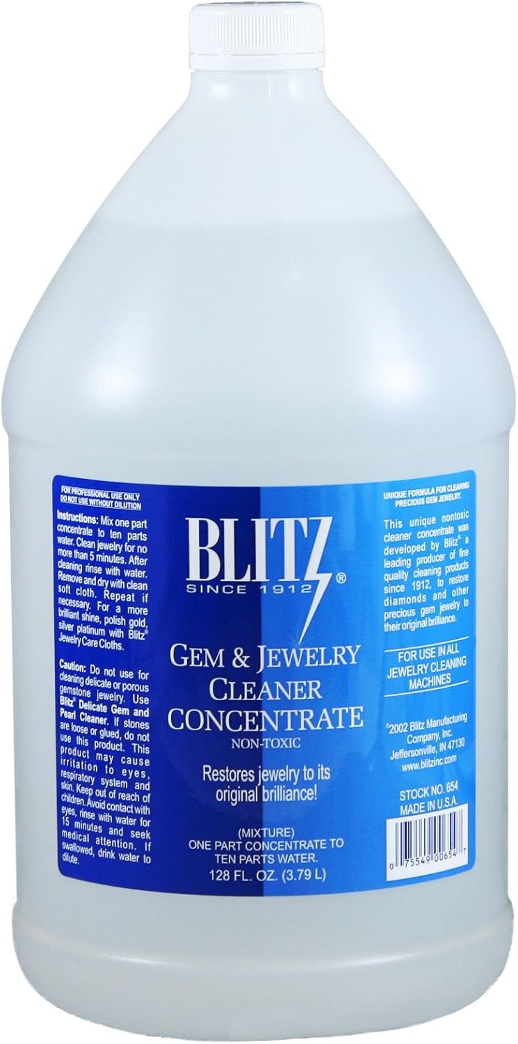Amazon.com: Blitz 654 1-Gallon Jewelry Cleaning Machine Concentrate ...